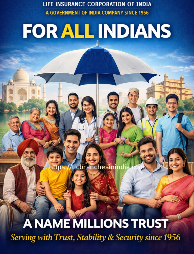 Buy LIC New Policy Now - LIC Branches In India