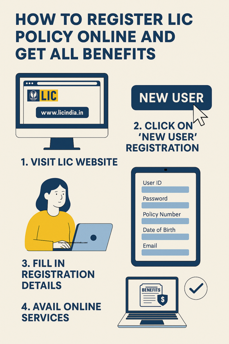 How To Register Your LIC Policy Online And Avail All Benefits - LIC ...
